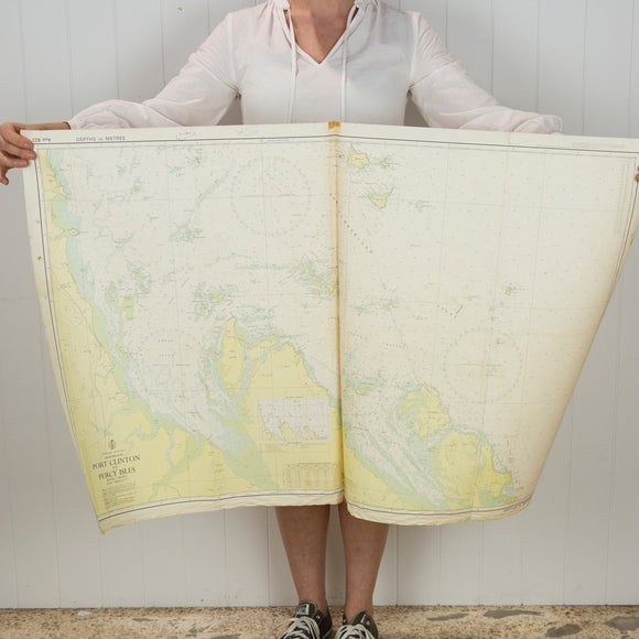 QLD - Point Clinton to Percy Isles Chart/Map – Coastal Vintage