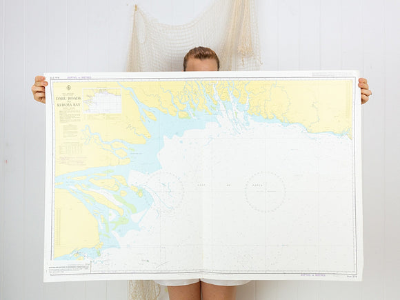 PNG - Kerema Bay Chart/Map – Coastal Vintage